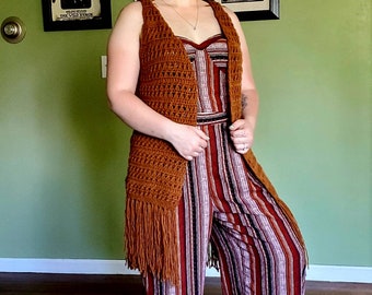 Boho Vest - Etsy