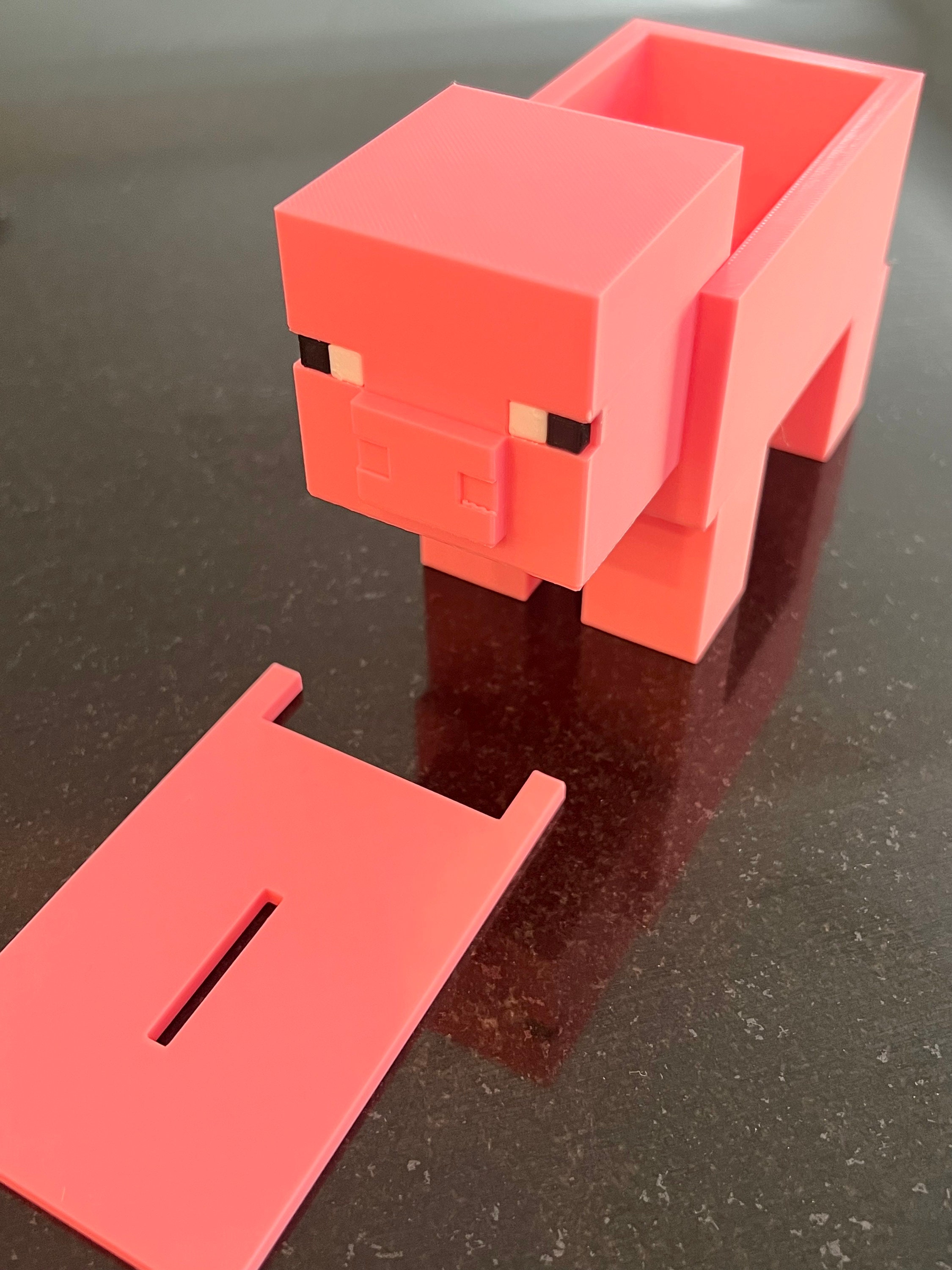 Minecraft Pig, Minecraft Pig Bank, Minecraft Gift, Minecraft Pig ...