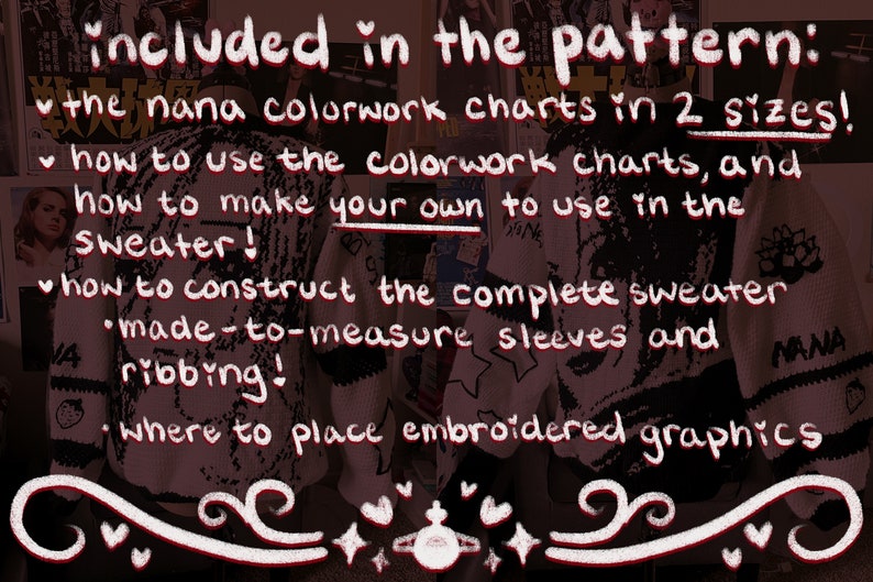 The NANA Sweater, the Full Crochet Pattern by Mahalmadeco (PDF, Digital ...