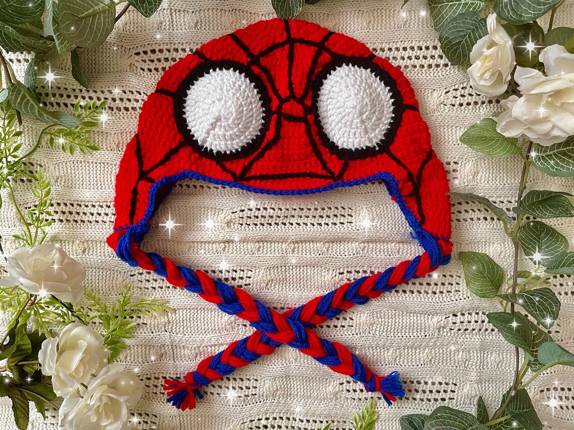 Crochet PATTERN Mayday Spider-man Spiderverse Inspired Beanie by ...