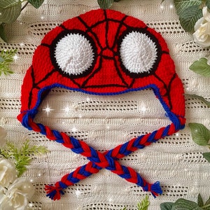 Crochet PATTERN Mayday Spider-man Spiderverse Inspired Beanie by ...