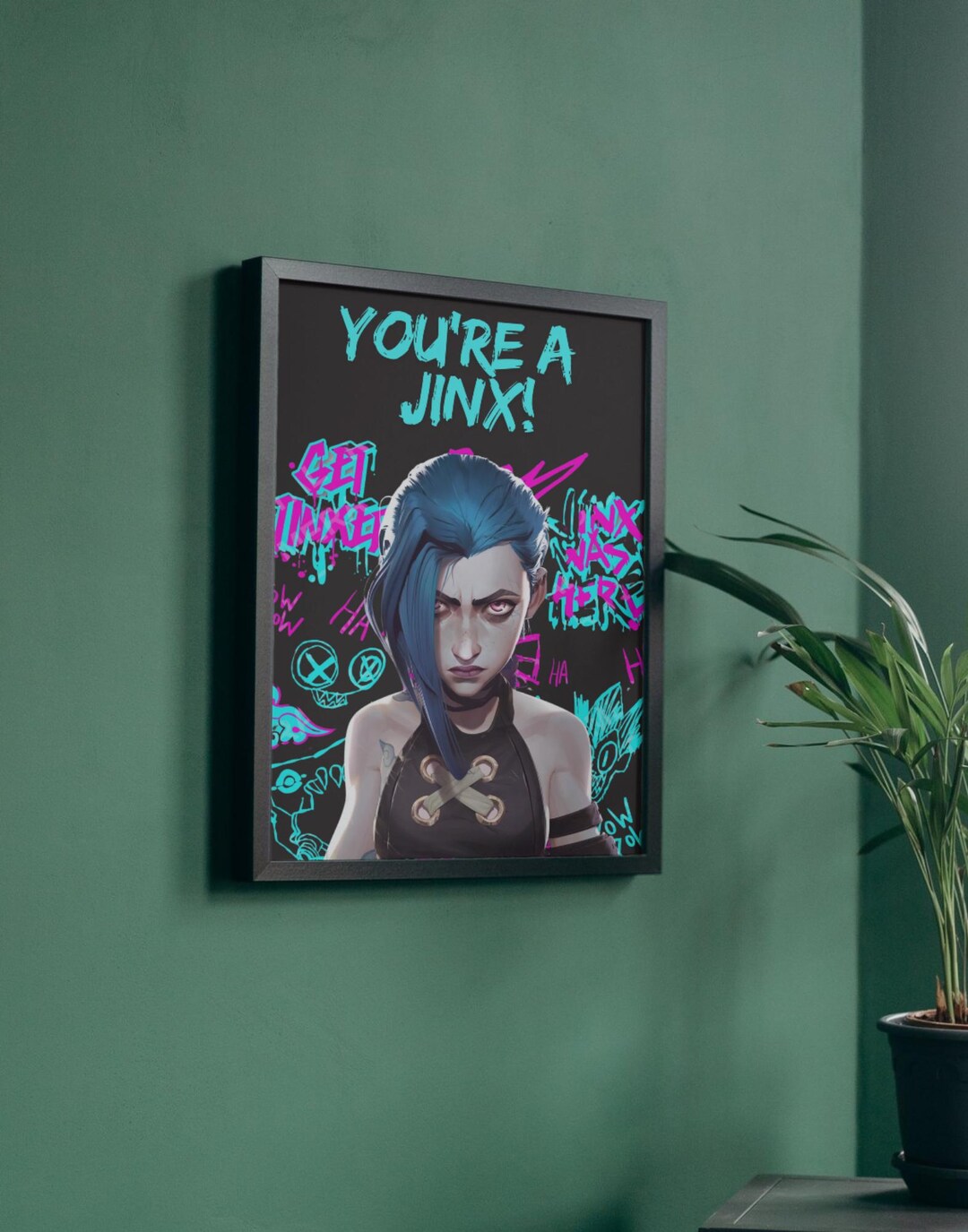 Arcane Poster , Arcane Merch , League of Legends Poster , Jinx Arcane ...