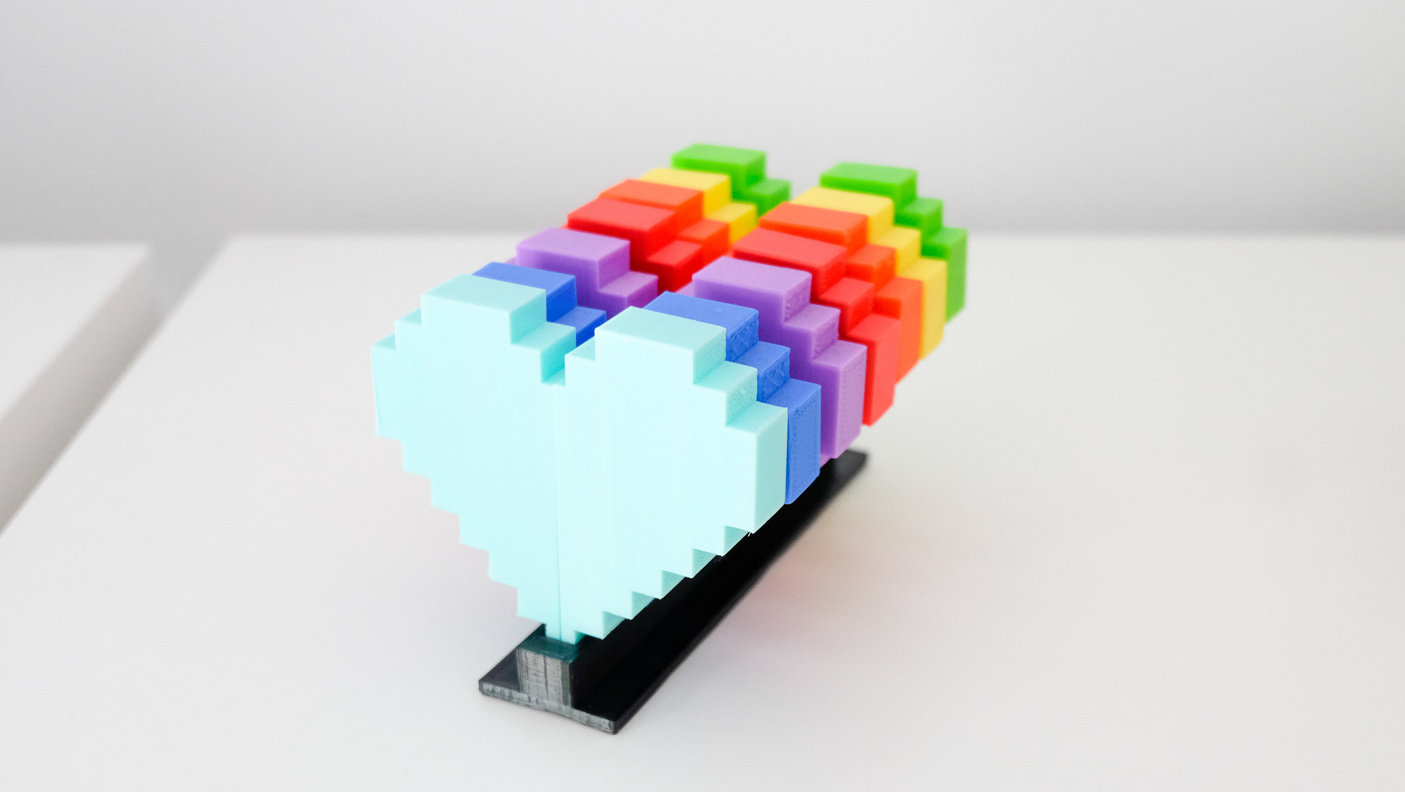 8-bit Heart USB Retro Heart Usb Flash Drive 64 Gb Digital - Etsy