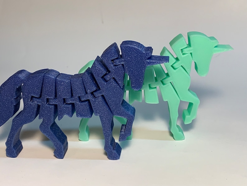 3D Printed Articulated Flex-unicorn - Etsy 3D Printed Articulated Flex-unicorn - Etsy