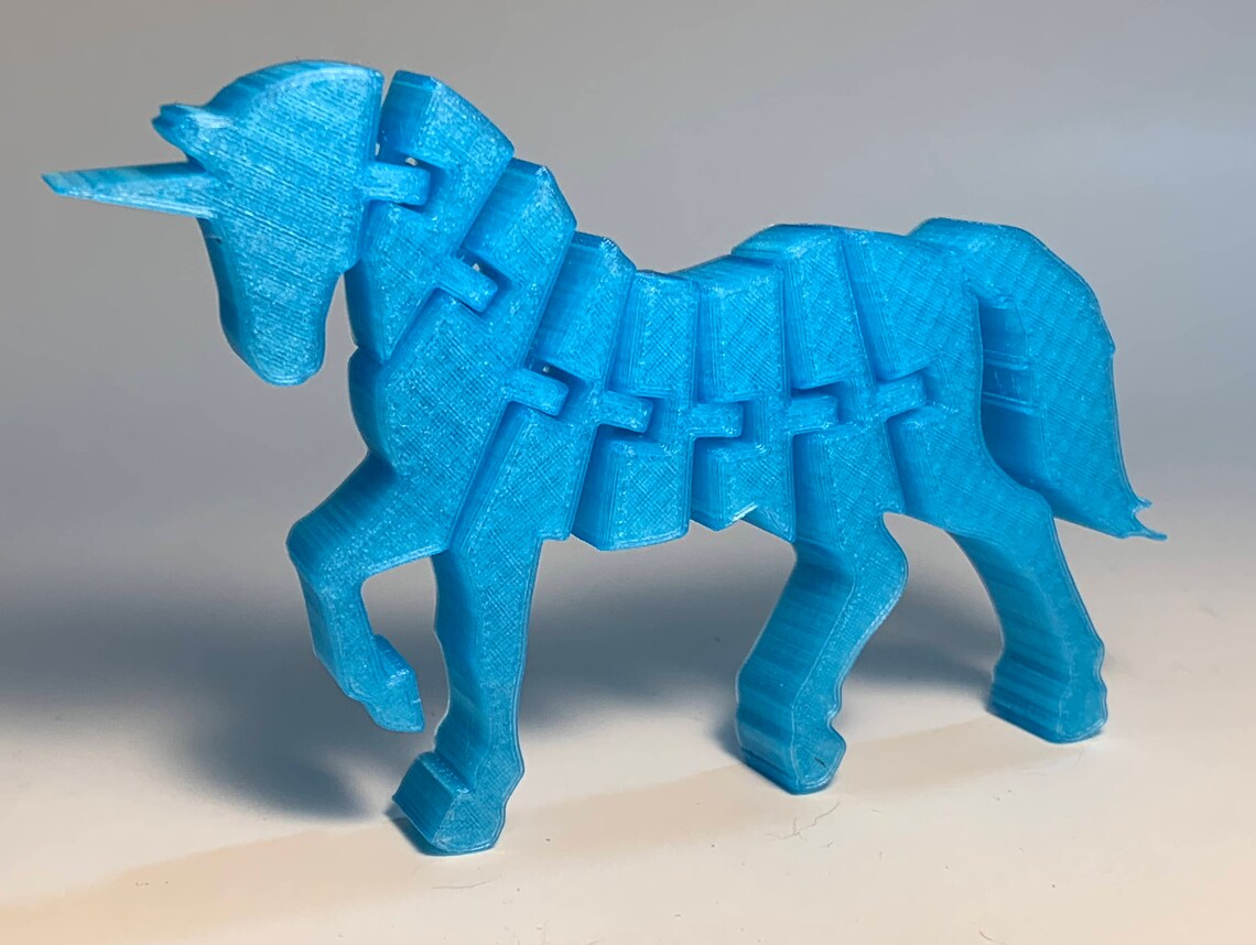 3D Printed Articulated Flex-unicorn - Etsy 3D Printed Articulated Flex-unicorn - Etsy