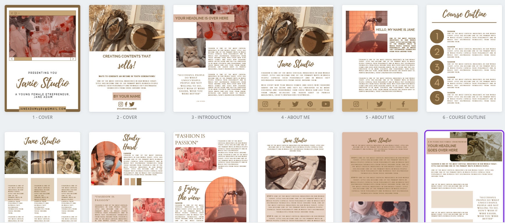 Roadmap Lead Magnet Template for Coaches,course Creator,lead ...