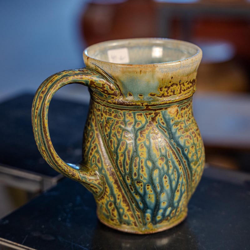 Wide Base Mug - Etsy