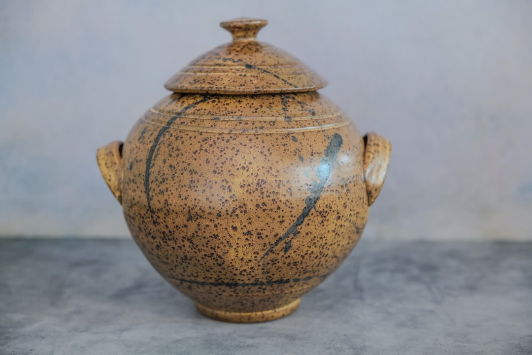 Onggi Jar, 2 Gallon Handmade Stoneware - Etsy