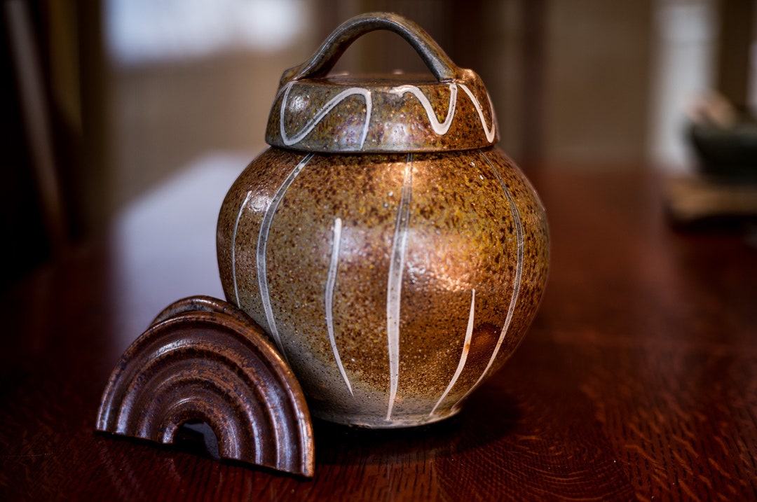 Onggi Jar, One Gallon , Handmade Stoneware, Katabatic Pottery - Etsy