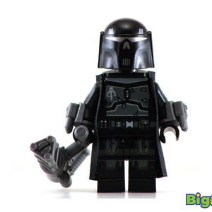 MANDALORIAN Executioner Black Custom Printed Minifig Star - Etsy
