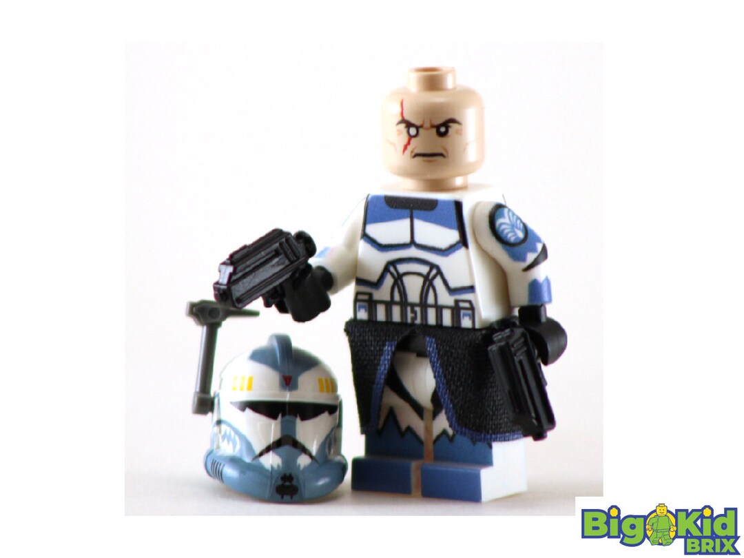 COMMANDER WOLF Custom Printed Minifig Star Wars Inspired - Etsy