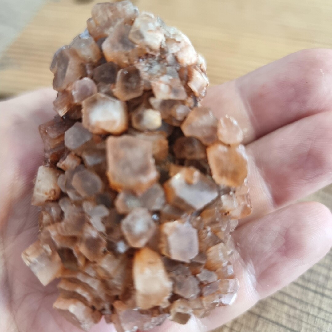 Aragonite Star Cluster Crystal 8 Cm - Crystal Healing Root Chakra ...