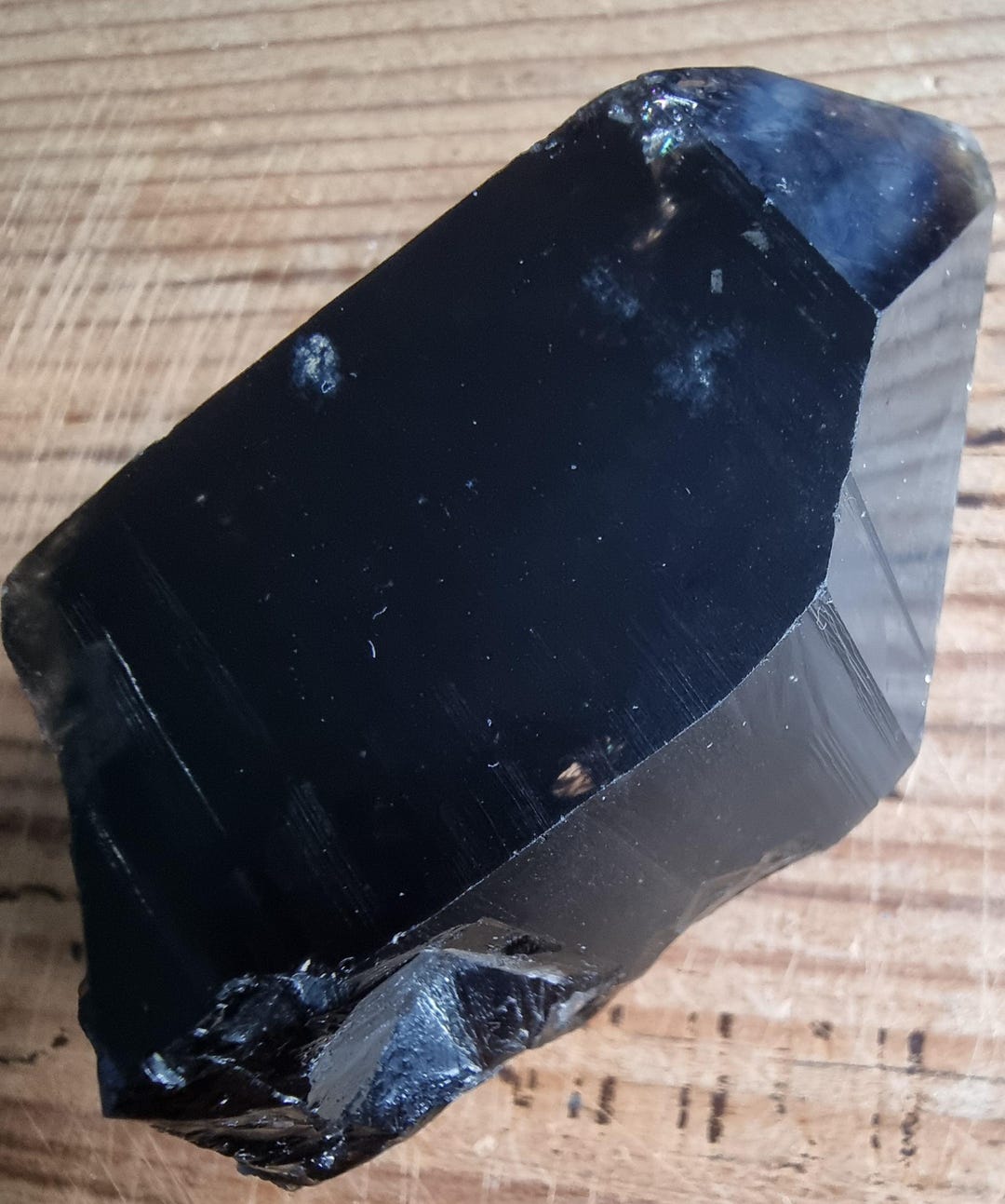 Morion Smoky Quartz With Aura Inclusions 149 Gr , Beautiful Morion ...