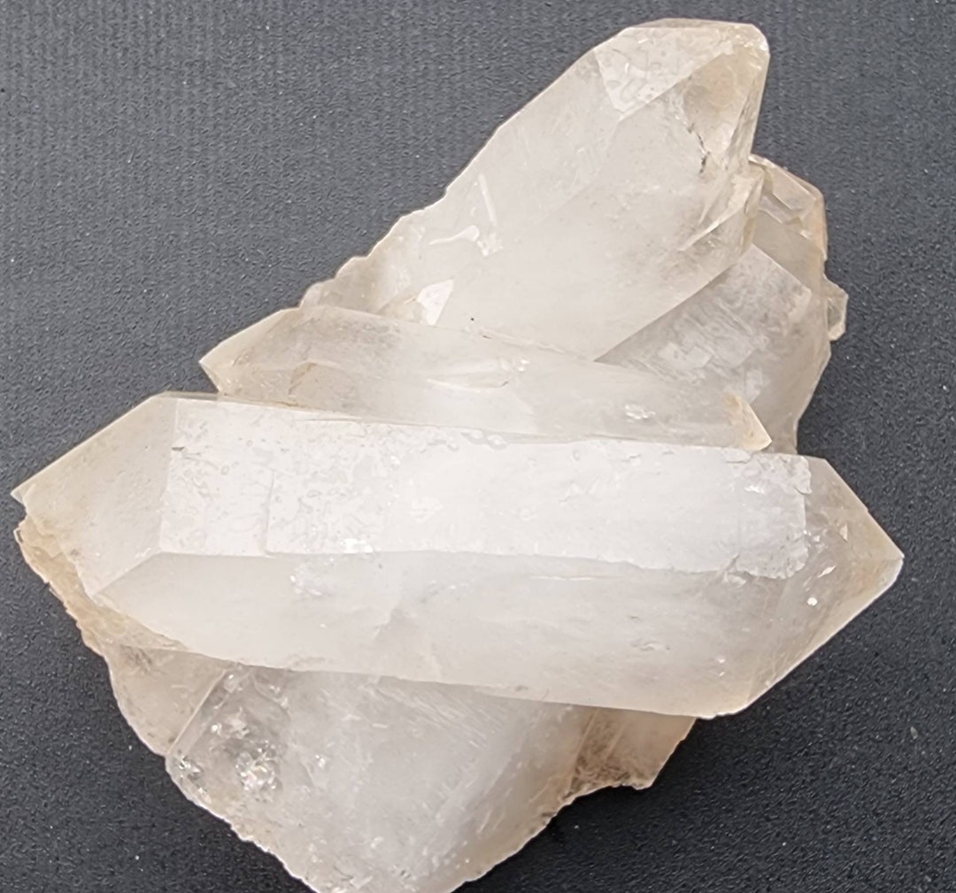 Double Terminated Quartz With Epidote 8 Cm - Etsy UK