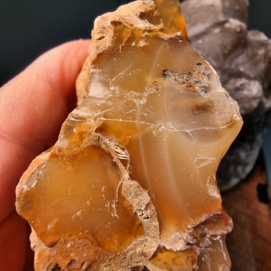 9 Cm Rough Brown Opal From Turkey , Natural Brown Common Opal , Natural ...