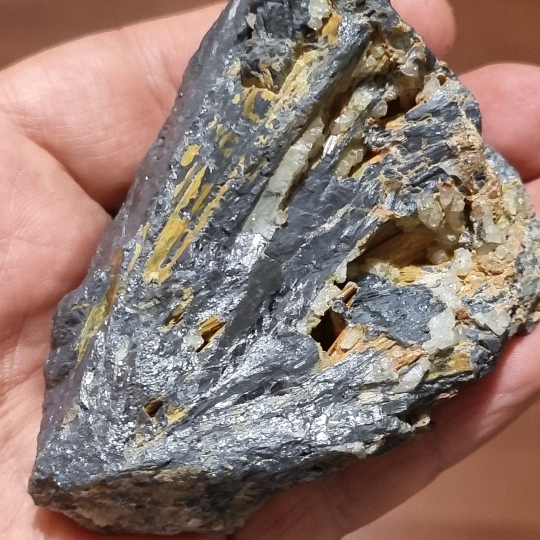 Stibnite Specimen - 235 GR Silver Stibnite ANTIMONITE CRYSTAL From ...
