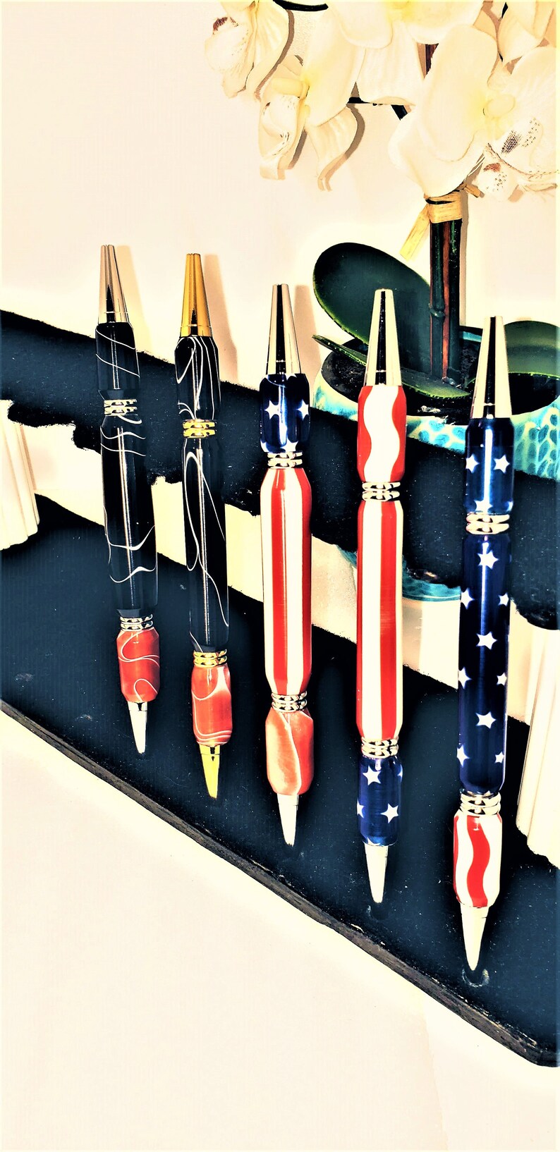 Teachers Pen/acrylic Pen/american Flag Pens - Etsy