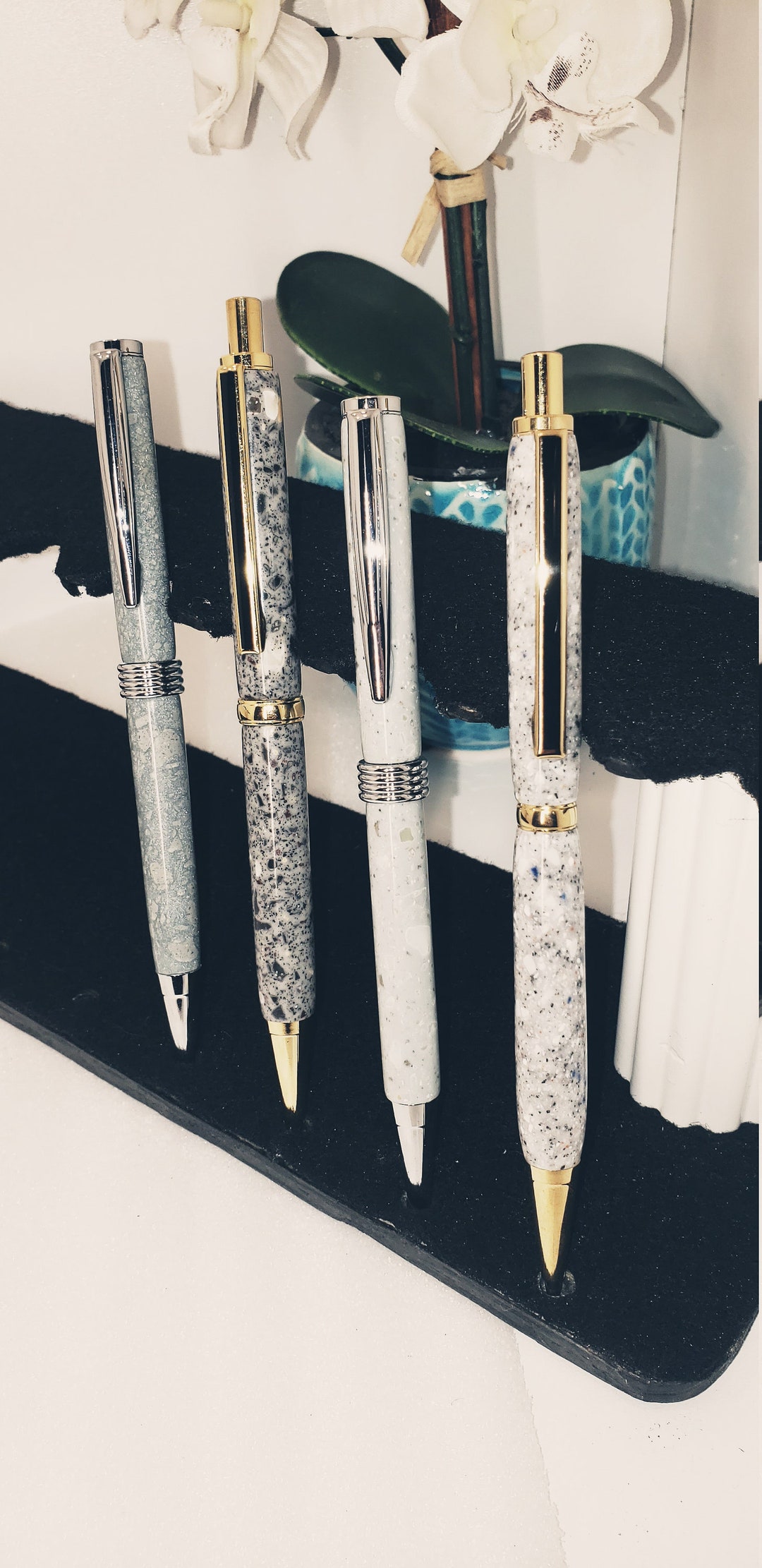 Hand-made/hand-turned/corian Pen/twist Pen - Etsy