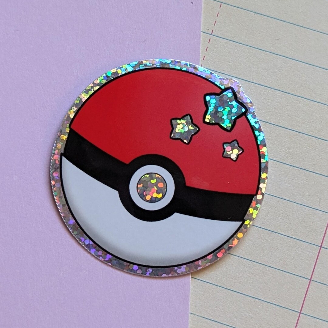 Glitter Ball Sticker - Etsy