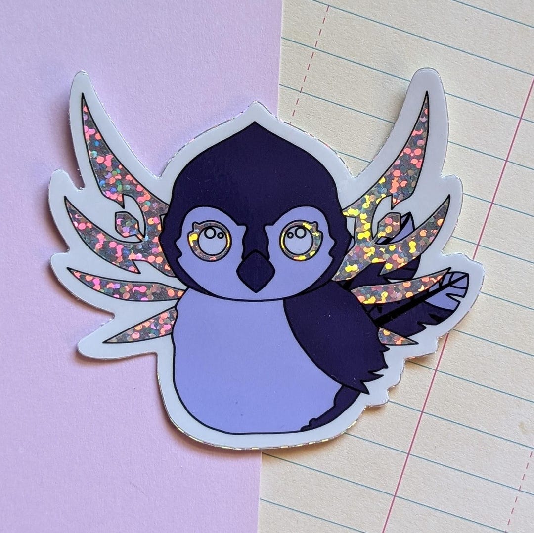 Void Bird Sticker - Etsy