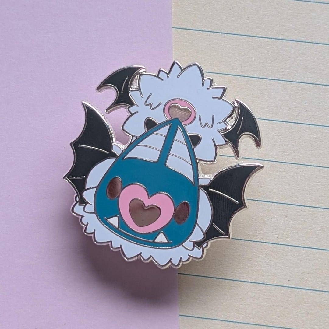 Batty Stack Pin - Etsy