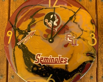 Fsu Clock - Etsy