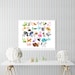 Alphabet Wall Decor Printable Educational Montessori Homeschool ...