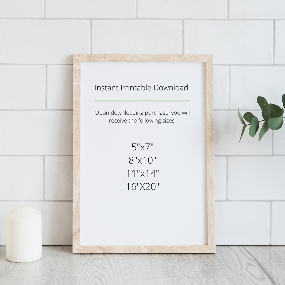 Alphabet Wall Decor Printable Educational Montessori Homeschool ...