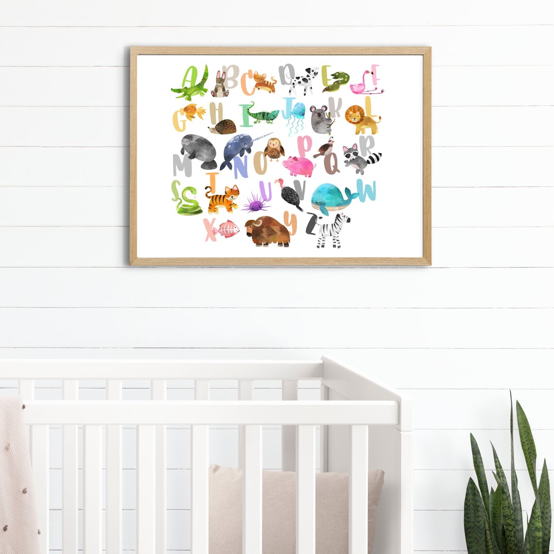 Alphabet Wall Decor| Printable| Educational| Montessori Homeschool ...