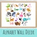Alphabet Wall Decor| Printable| Educational| Montessori Homeschool ...