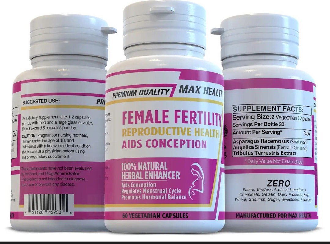 Womens Fertility Vitamins Fertility Support Supplements for Women ...