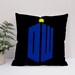 Doctor Who Pillow Cover Tardis Blue Box Life Motto Pillow Case ...