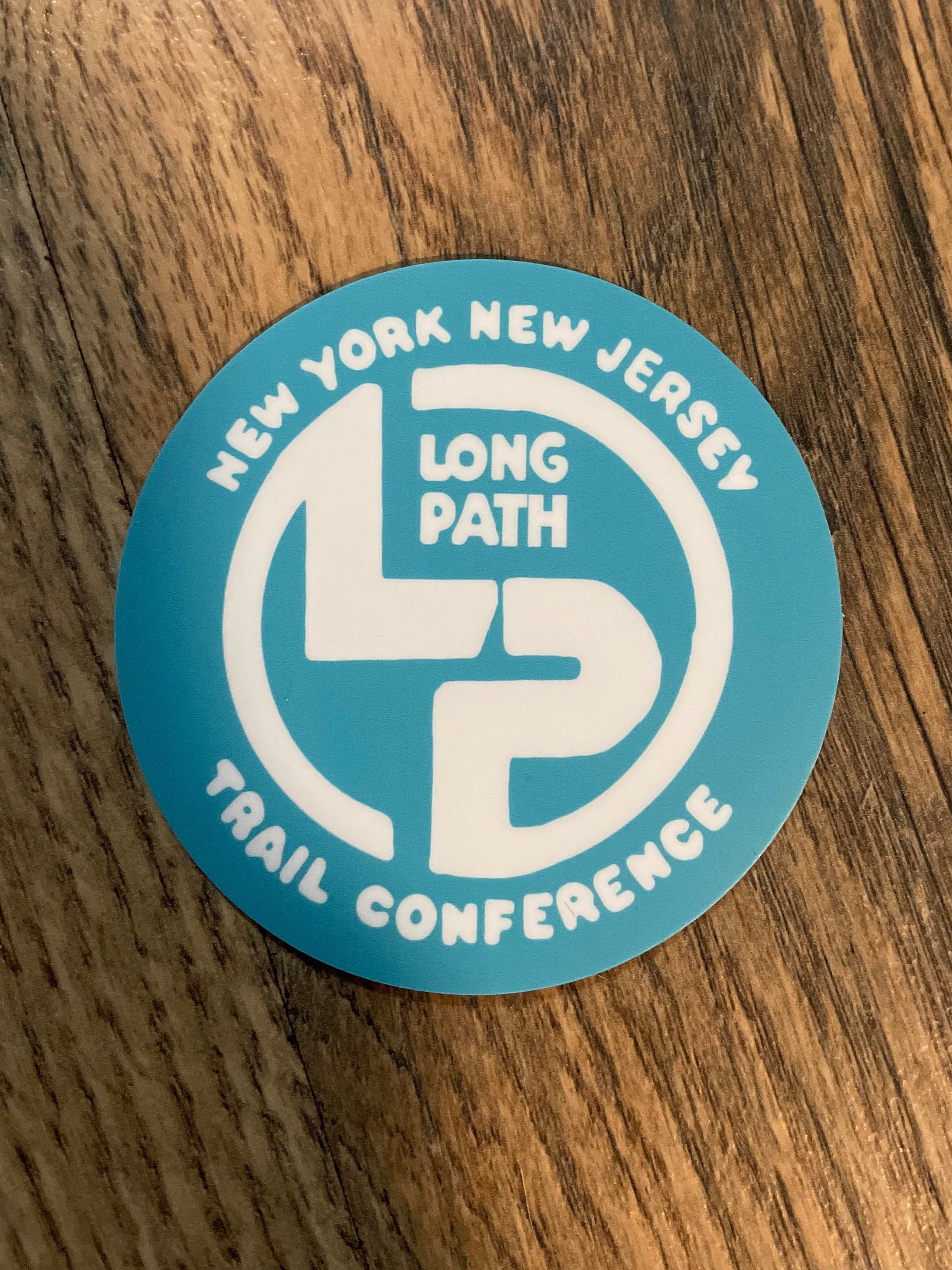 Long Path NY Vinyl Stickers Hiking Decal Trail Blaze Decal Backpacker ...
