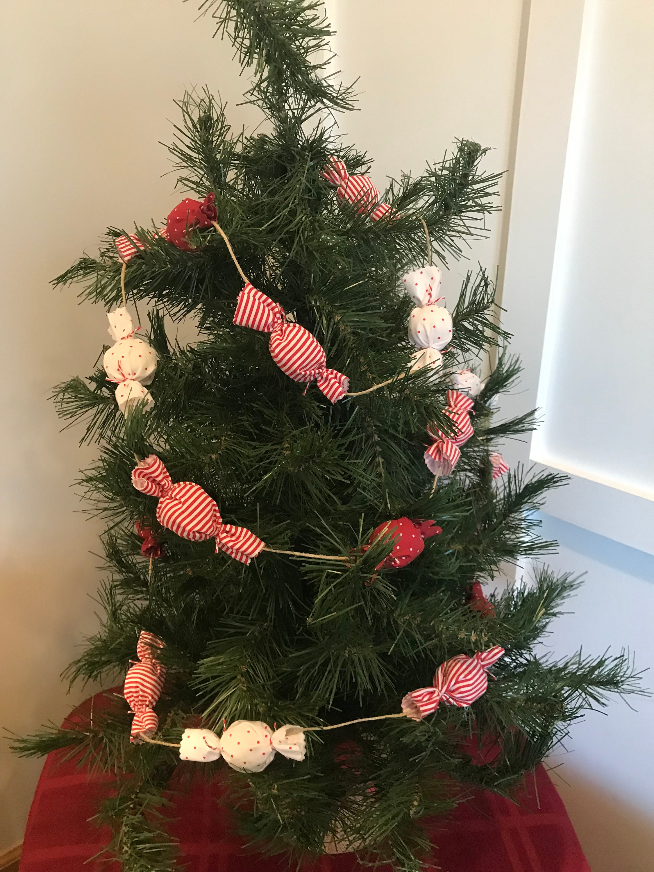 Christmas Candy Garland - Etsy