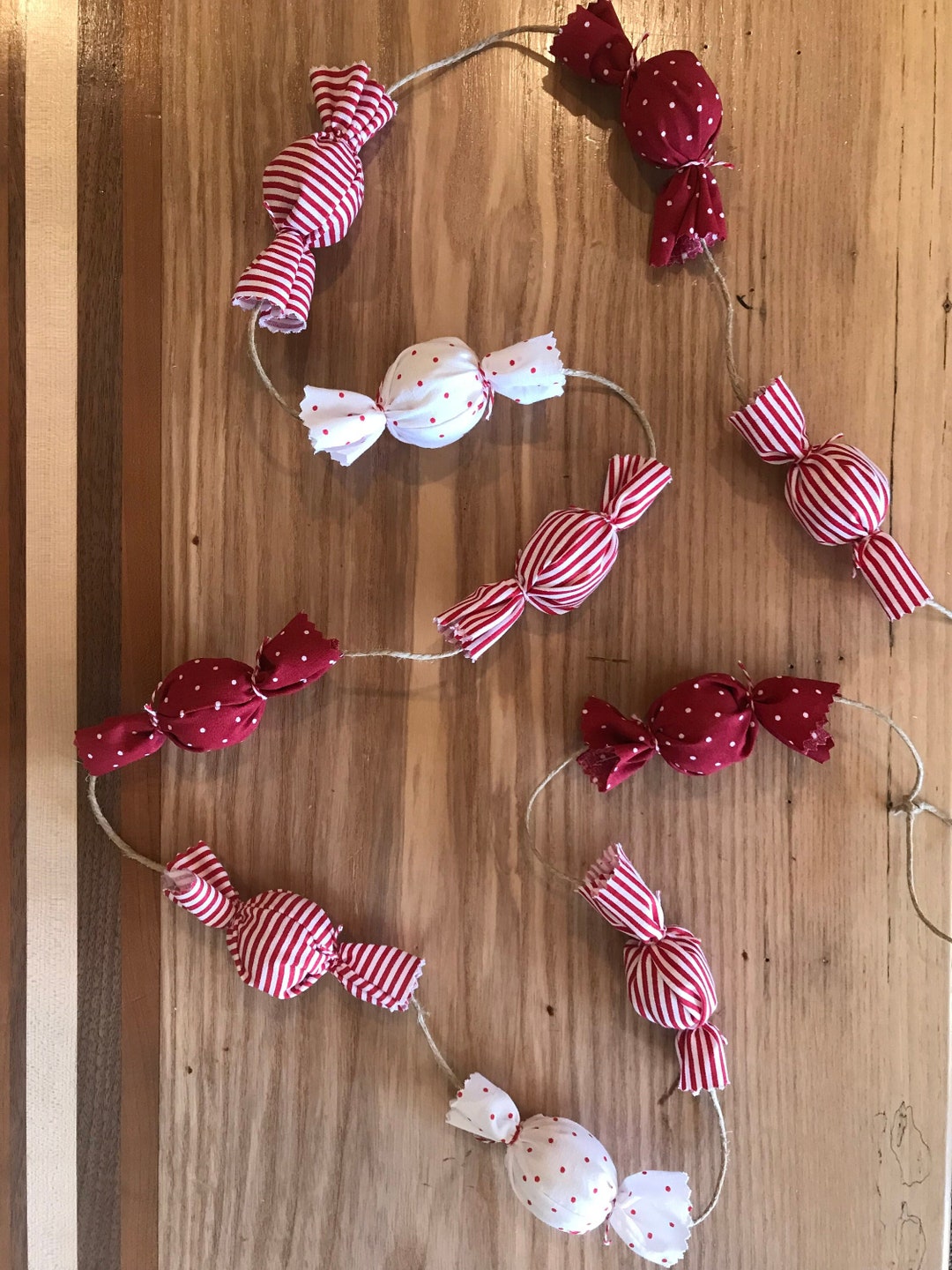 Christmas Candy Garland - Etsy