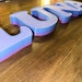 3D Printed Letters - Etsy