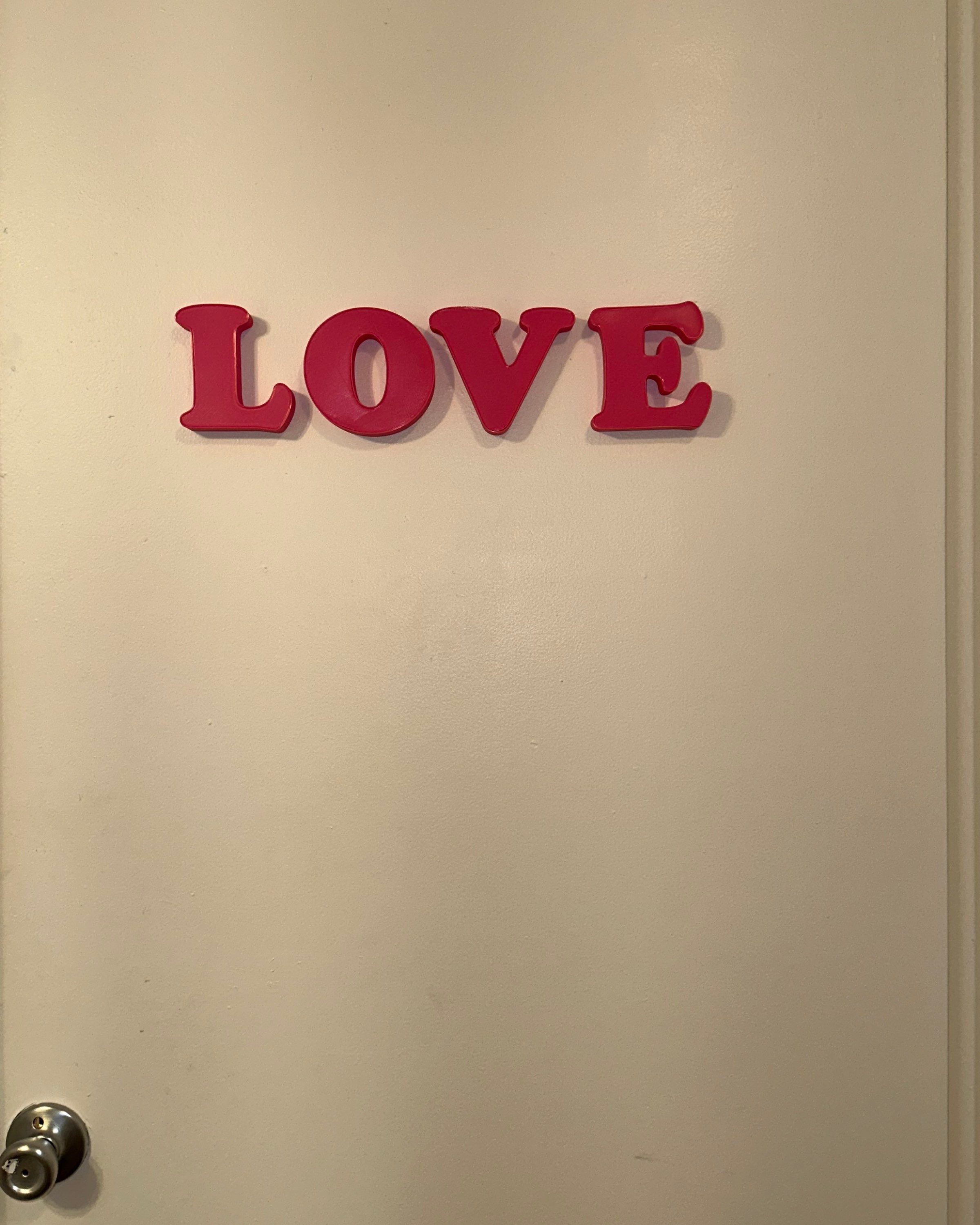 3D Printed Letters - Etsy