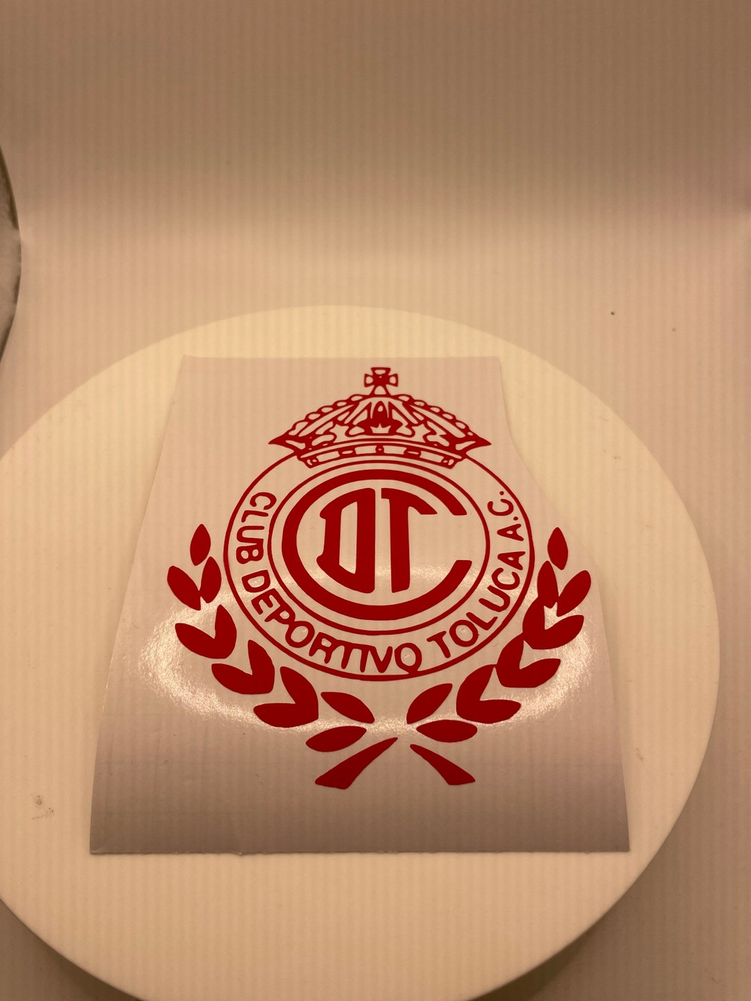 Toluca Club Soccer Futbol Diecut Sticker - Etsy
