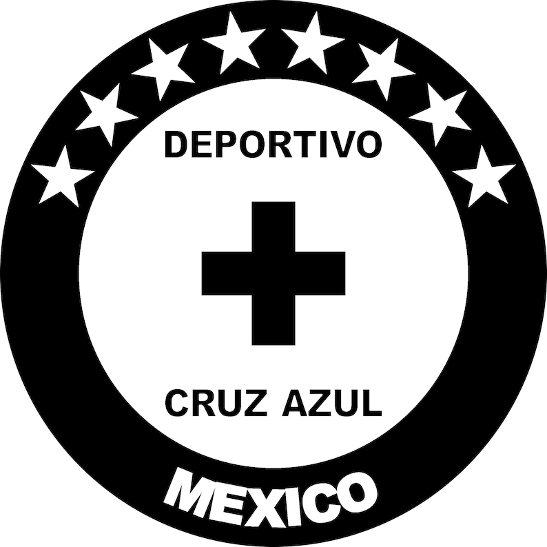 Cruz Azul Soccer Futbol Vinyl Cut Sticker - Etsy