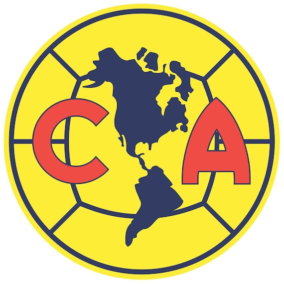 Club America Soccer Futbol Diecut Sticker - Etsy
