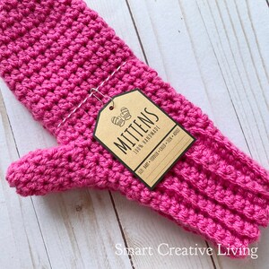 PRINTABLE Mitten Tags - Price Labels for Crocheted or Knit Handmade ...