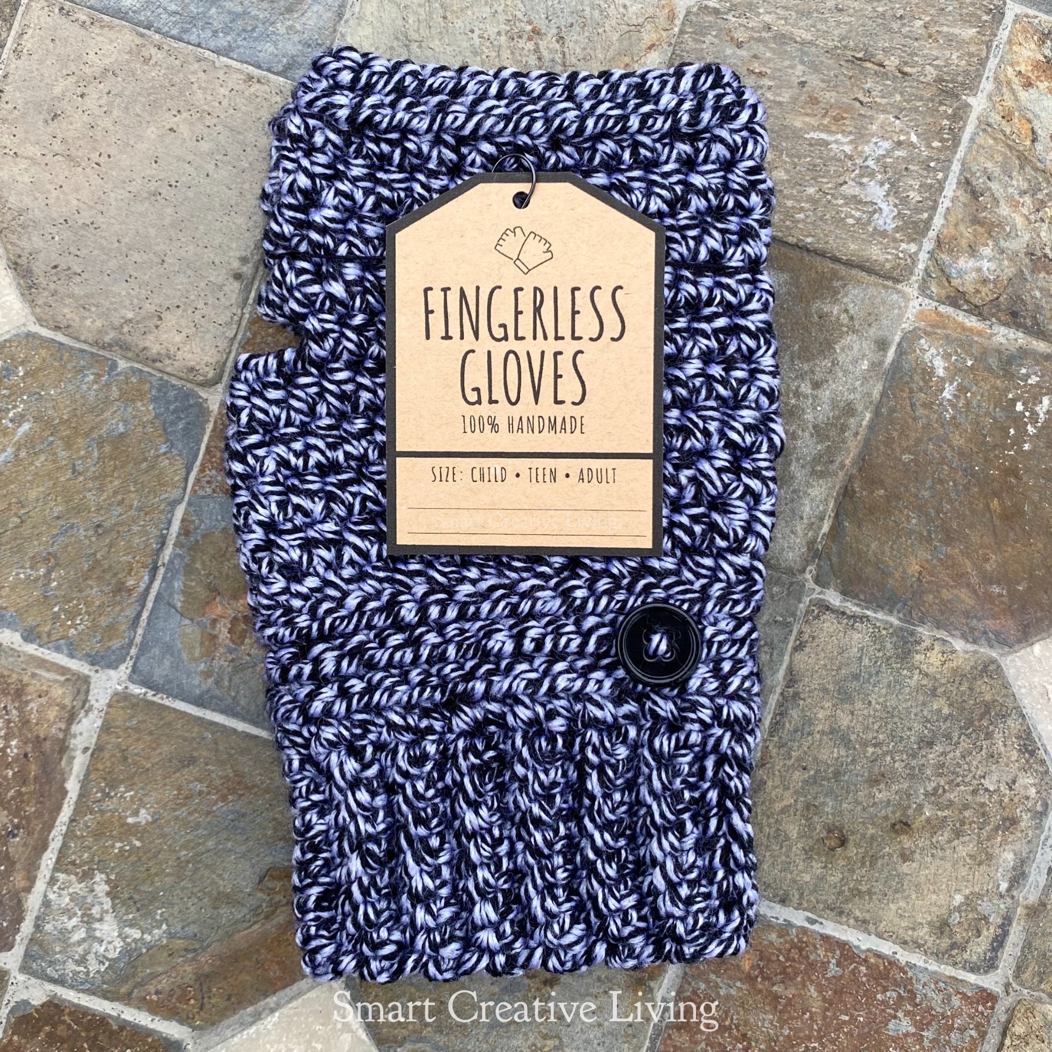 Printable Fingerless Gloves Tags – Handmade Knit & Crochet Mitts (PDF ...