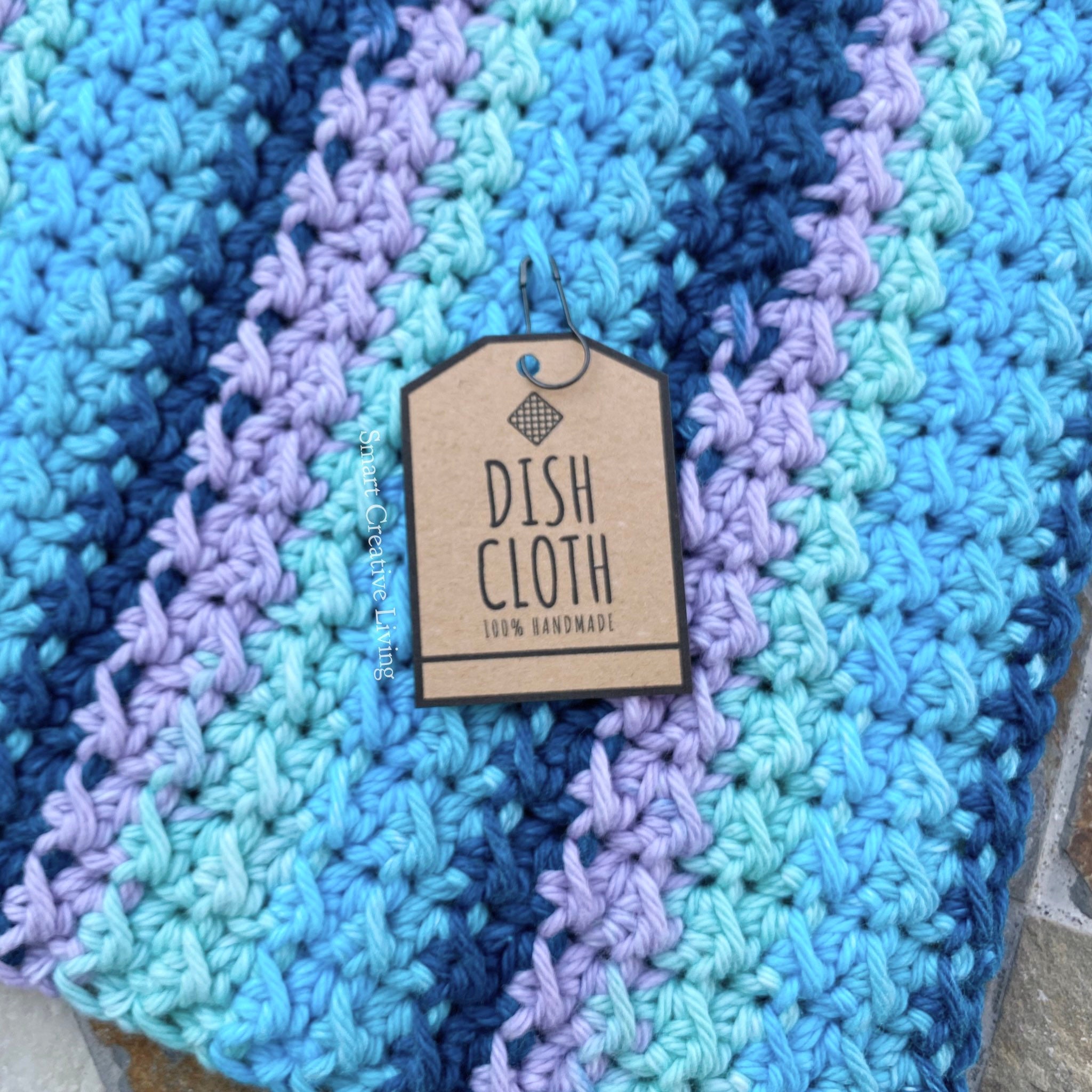 Printable Dish Cloth Tags – Knit & Crochet Price Labels (PDF Download ...