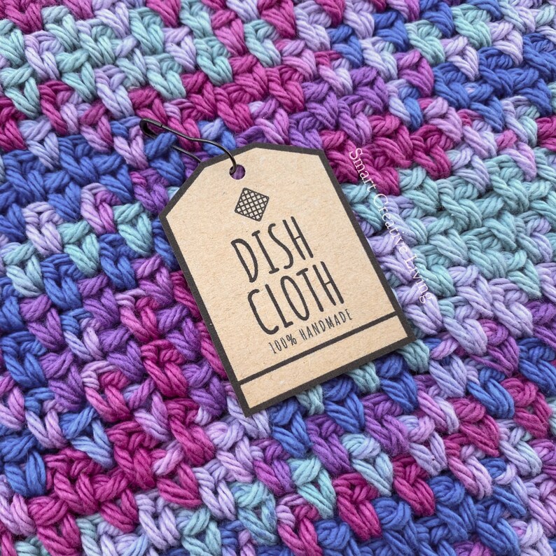 PRINTABLE Dish Cloth Tags - Price Labels for Crocheted or Knit Handmade ...