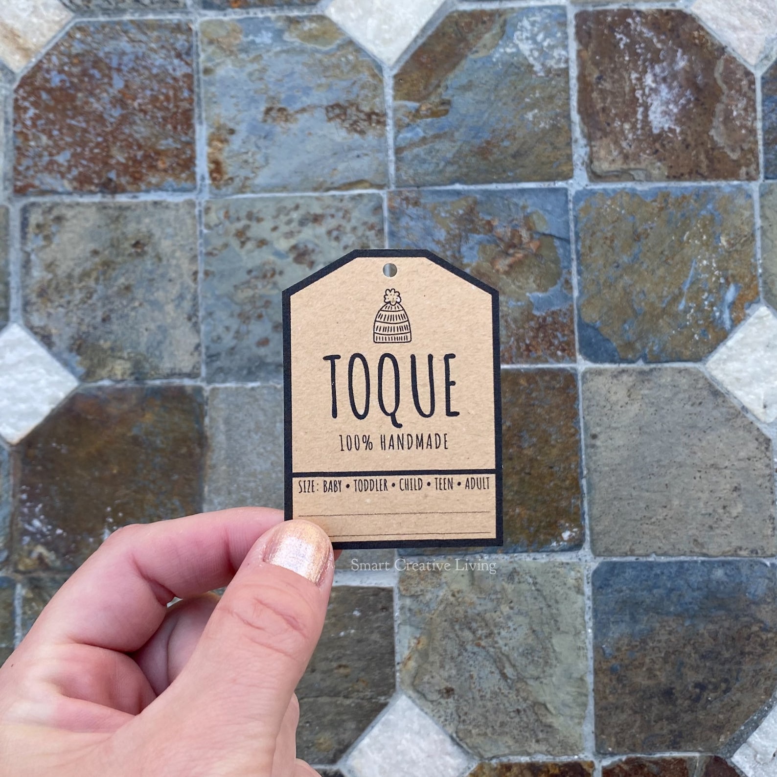 PRINTABLE Toque Tags - Price Labels for Crocheted or Knit Handmade Hats ...