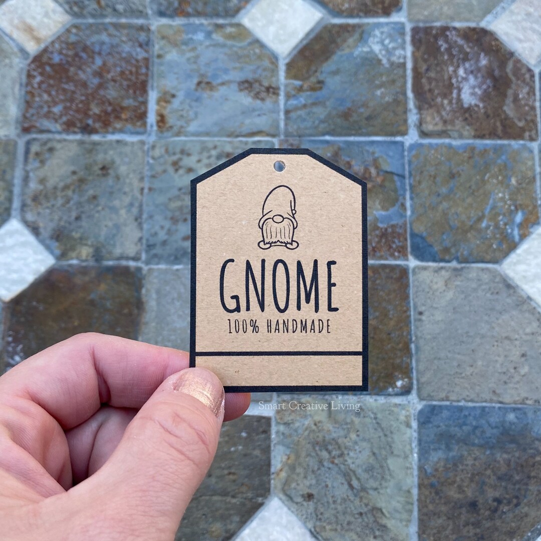 PRINTABLE Gnome Tags Price Labels for Crocheted or Knit Handmade Gnomes ...