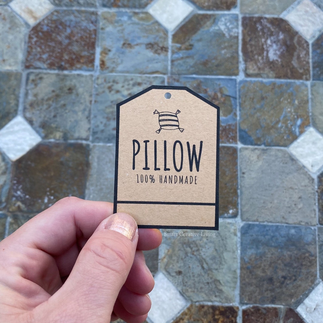 PRINTABLE Pillow Tags - Price Labels for Crocheted or Knit Handmade ...