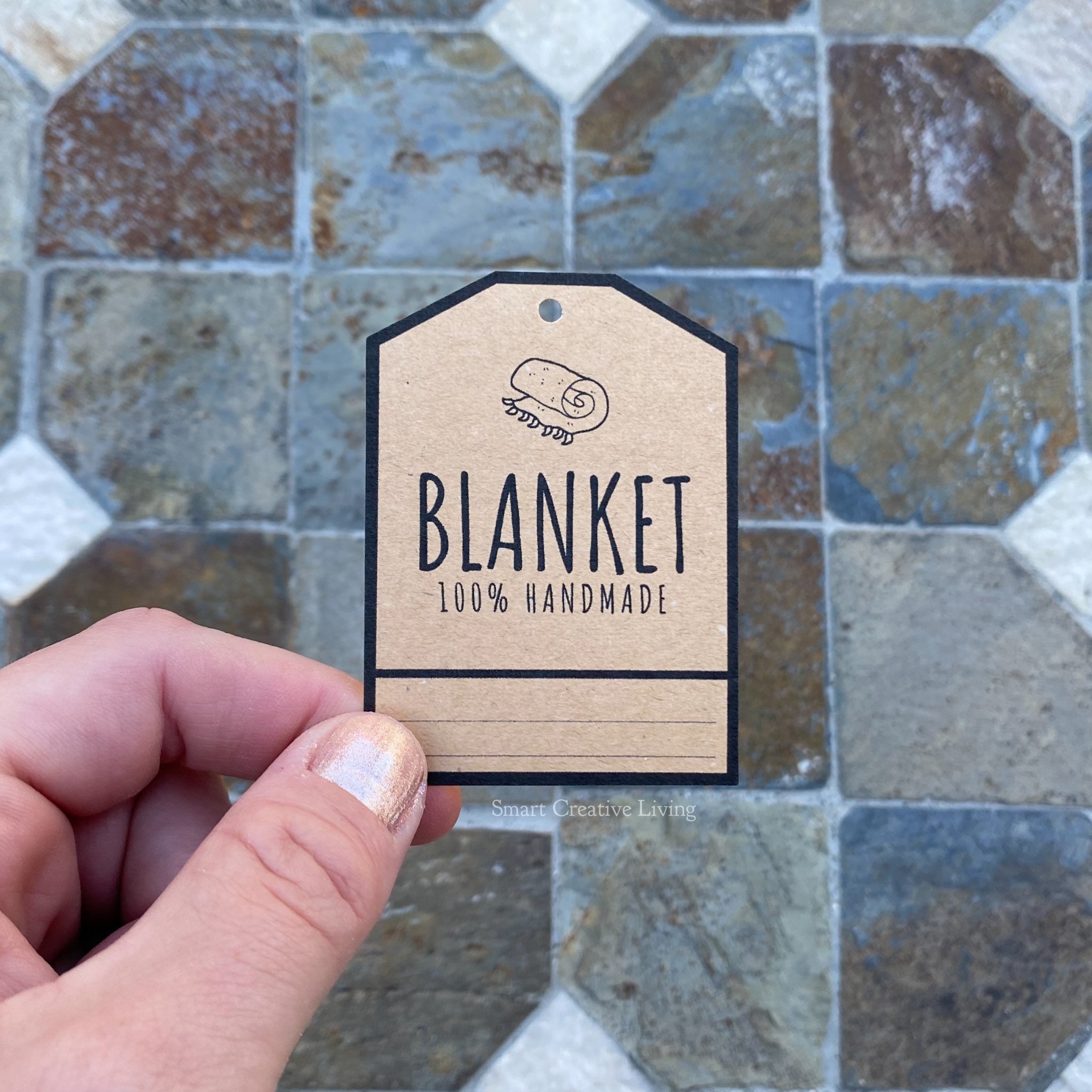 PRINTABLE Blanket Tags - Price Labels for Crocheted or Knit Handmade ...