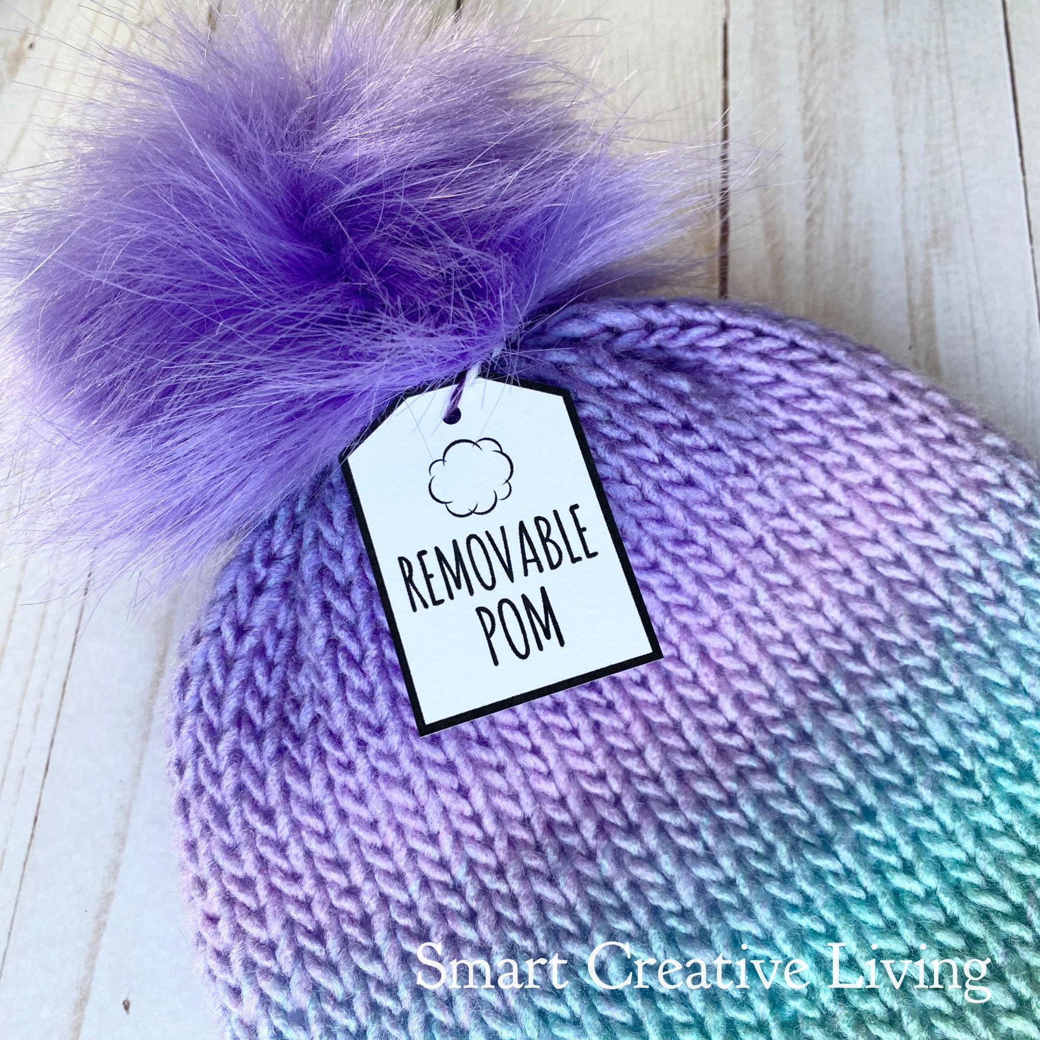 PRINTABLE Removable Pom Tags - Price Labels for Crochet or Knit ...