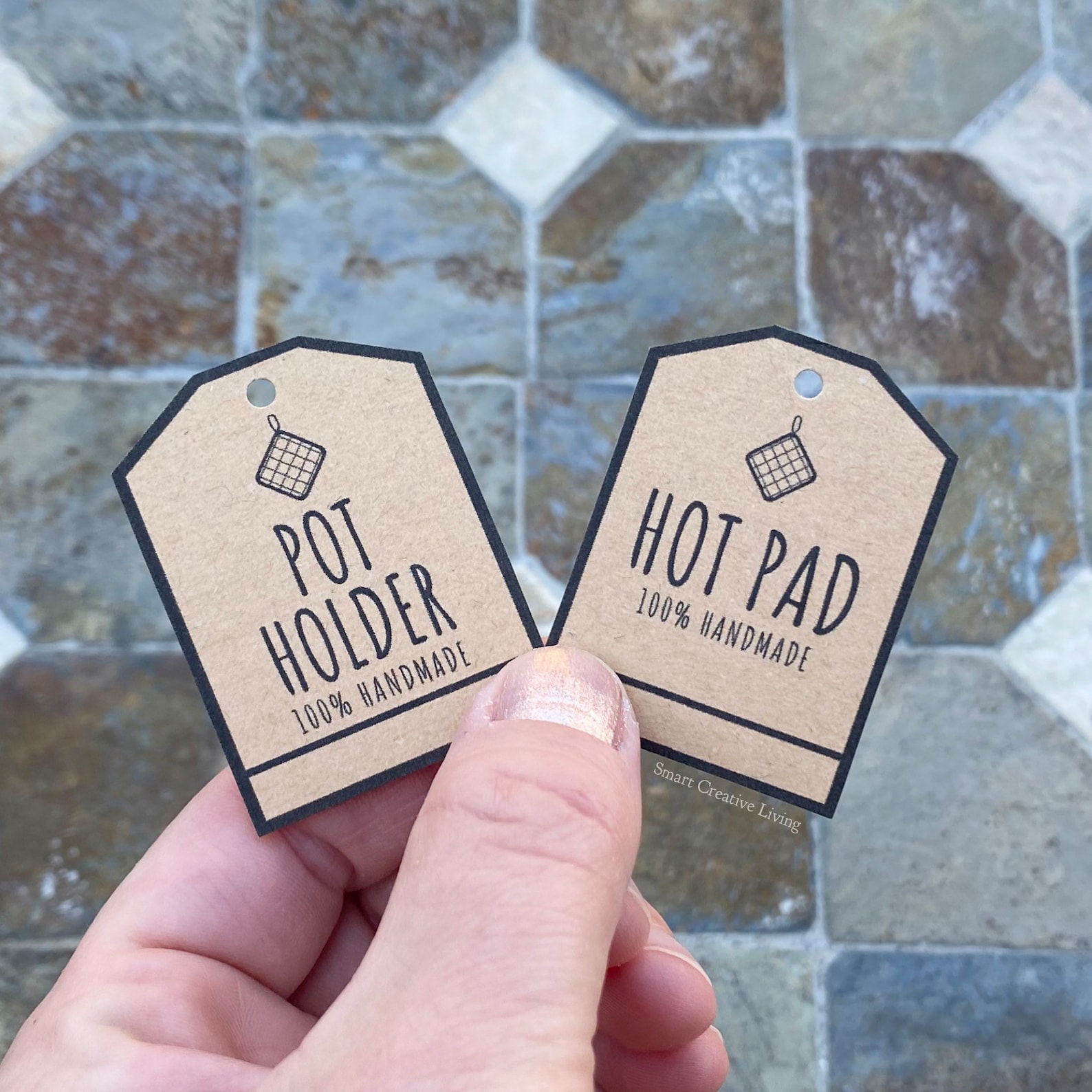 PRINTABLE Hot Pad & Pot Holder Tags Price Labels for - Etsy